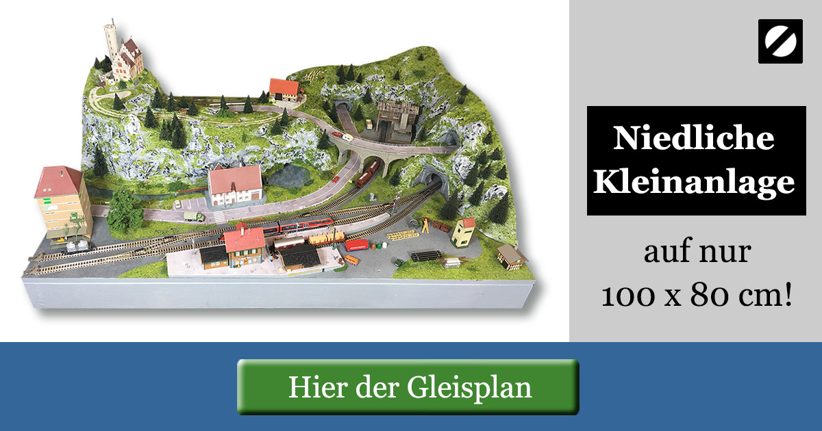 Superhübsche Kleinanlage Spur N!